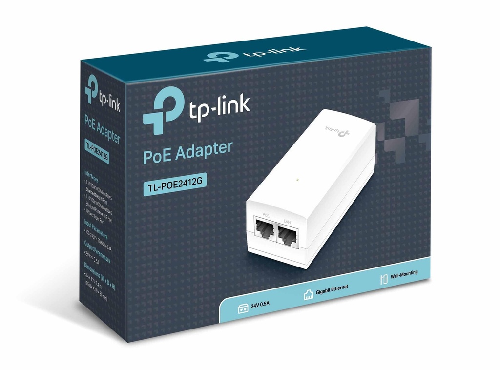 TP-LINK PoE Adapter POE2412G | Nilmay System